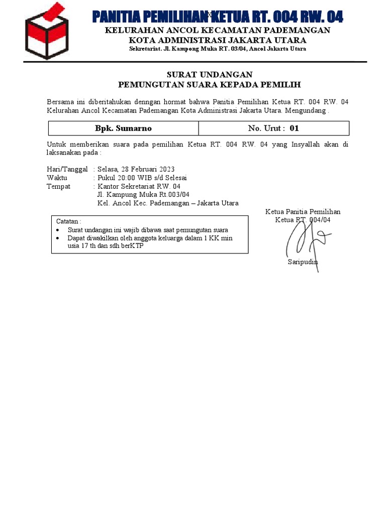 Kelurahan Ancol Kecamatan Pademangan Kota Administrasi Jakarta Utara | PDF