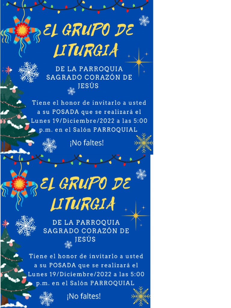 Invitaciones | PDF