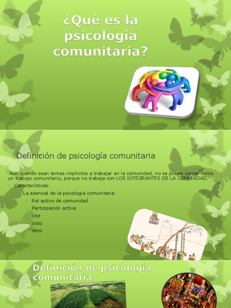 Psicología Comunitaria: Enfoques y Métodos | PDF | Sicología | Método ...