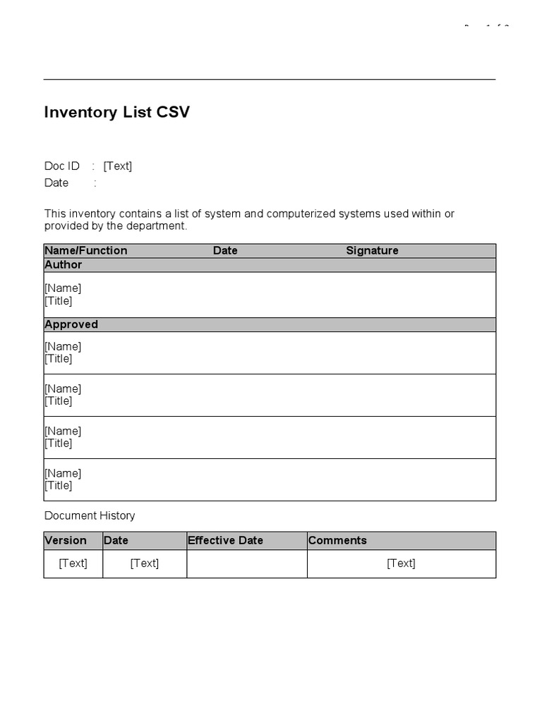 Department System Inventory | PDF | Physical Sciences | Computing