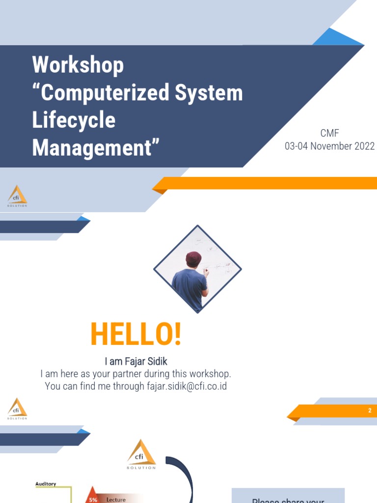 Computerized System Life Cycle Management | PDF | Specification ...