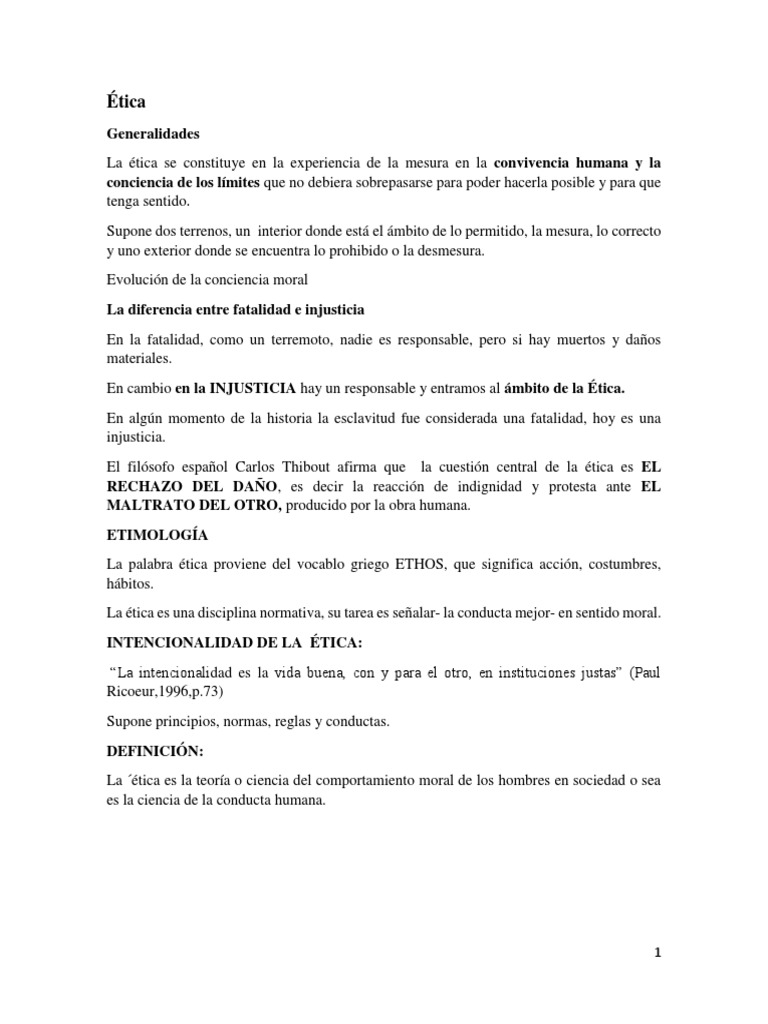 Ética y Moral | PDF | Moralidad | Comportamiento