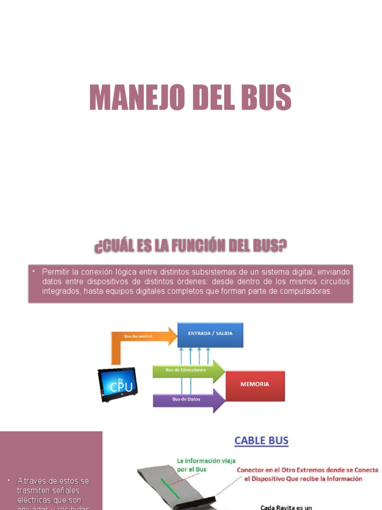 Manejo Del Bus | PDF
