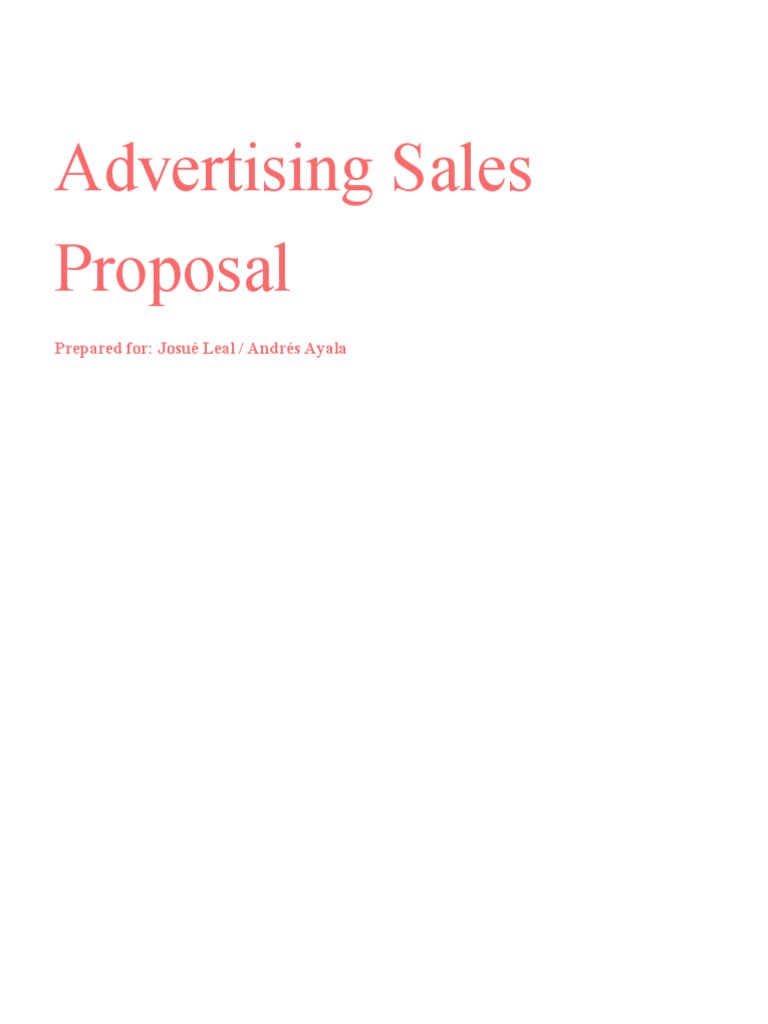 Advertising Proposal - HOME CASH OPTIONS | PDF | Search Engine ...