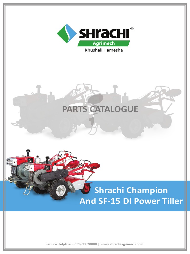 Shrachi SF15DI and Champion Spare Parts Catalogue | PDF | Ouverture ...