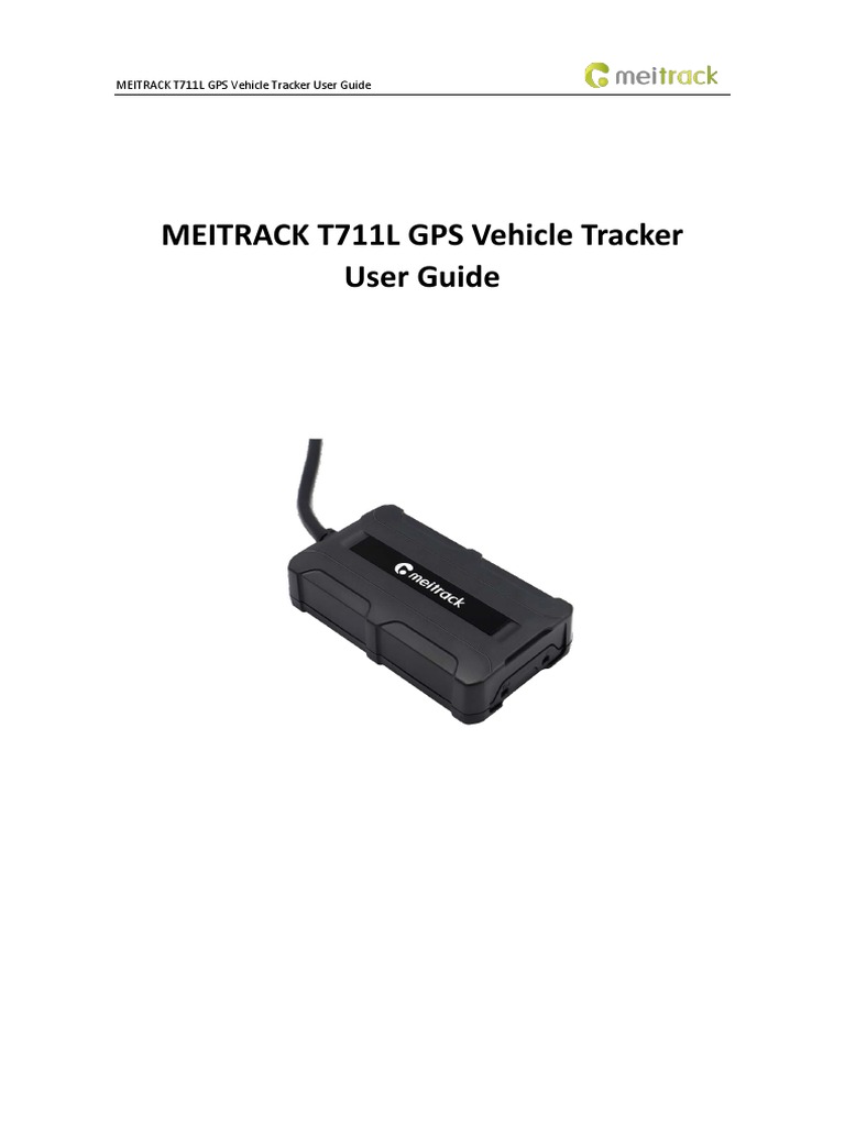 MEITRACK T711L User Guide | PDF | Parameter (Computer Programming) | Usb