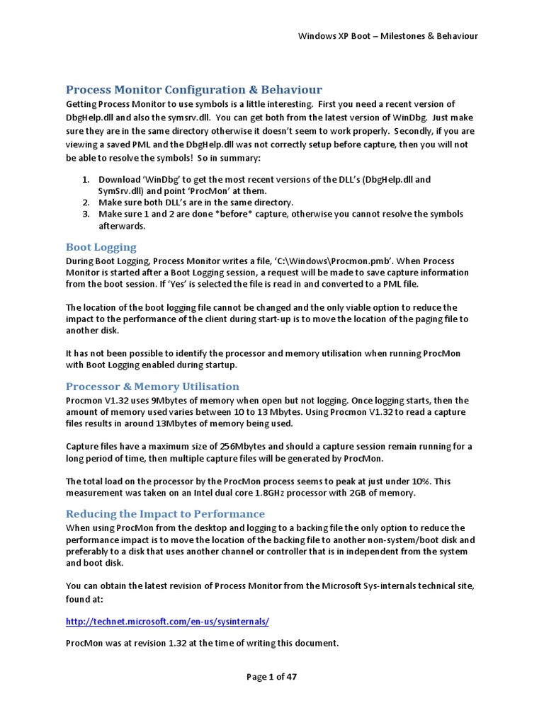 Windows XP Boot Process Overview | PDF | Windows Registry | Microsoft ...