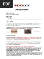 Pest Control Checklist | PDF