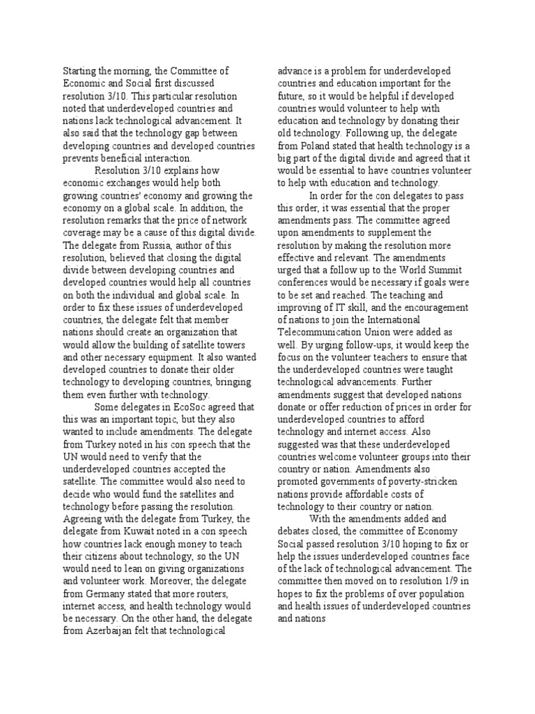 Bridging Technology Gap | PDF | Developing Country