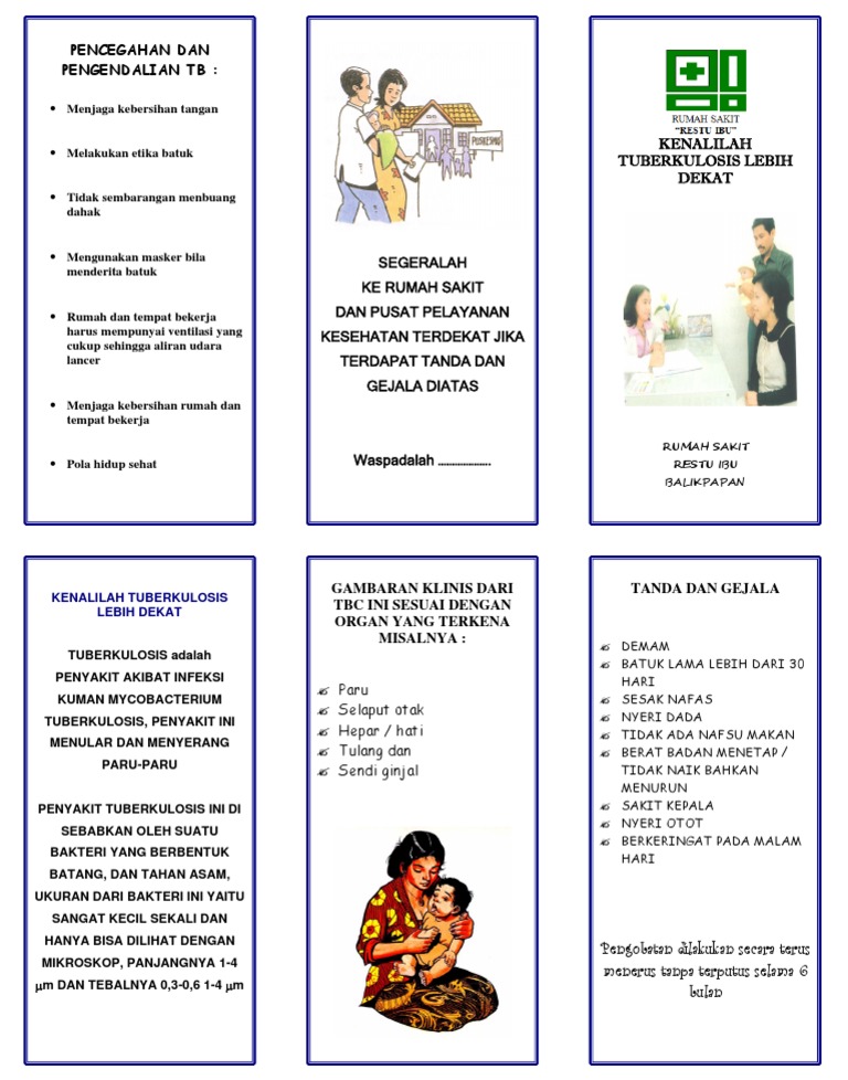 Leaflet TB | PDF | Pengembangan Diri