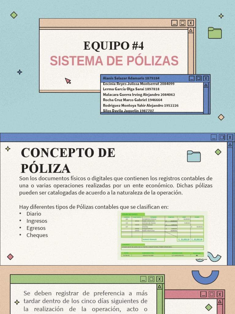 Sistema de Pólizas | PDF | Contabilidad | Cheque