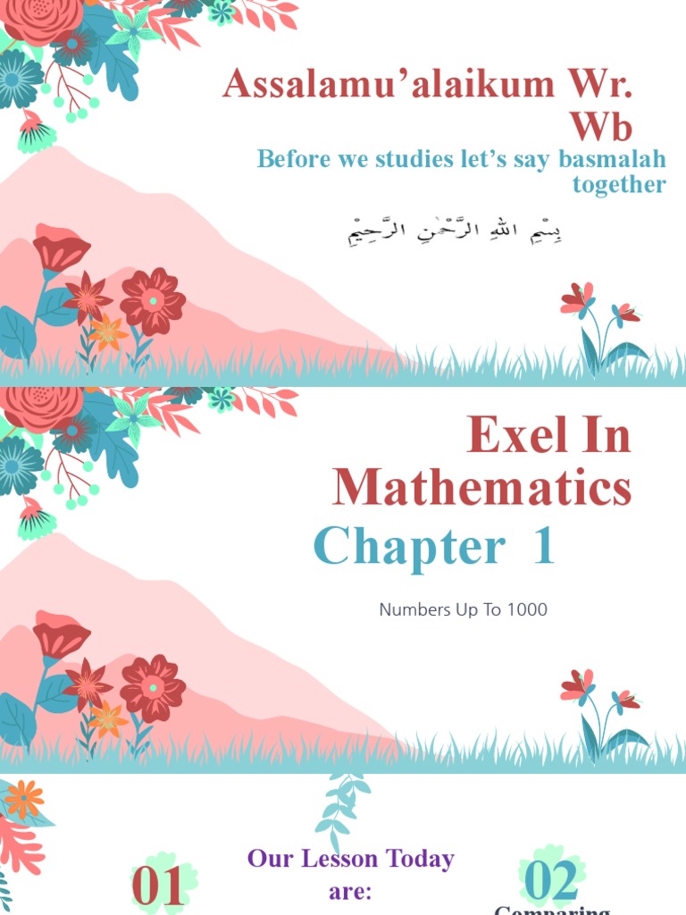 Chapter 1 (Number Up To 1000) Part - 1 | PDF | Numbers | Notation