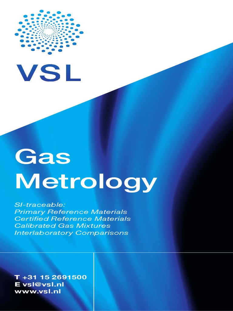 VSL Primary Gas Standards | Download Free PDF | Parts Per Notation ...