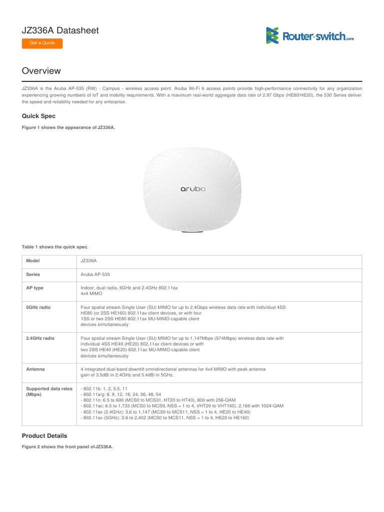 Jz336a Datasheet | PDF | Ieee 802.11 | Mimo
