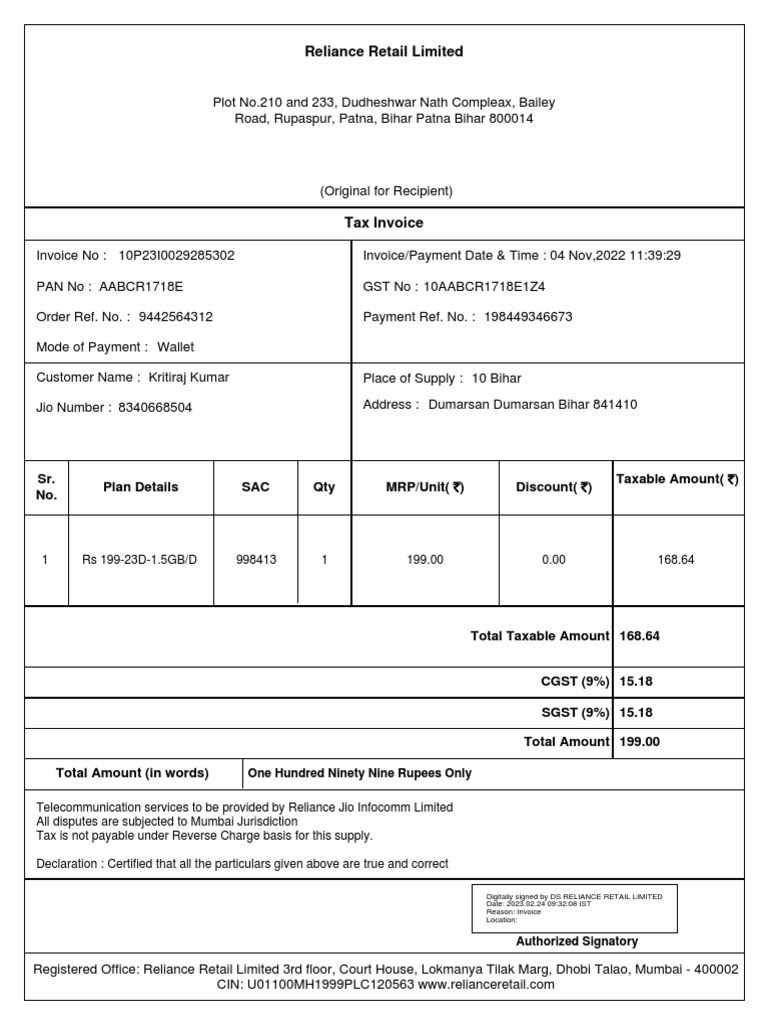 Invoice | PDF | Invoice | Public Law