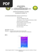 Detailed Lesson Plan in Mathematics 8 Finding The Probability of Simple ...