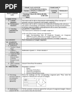 Detailed Lesson Plan in Mathematics 8 Finding The Probability of Simple ...