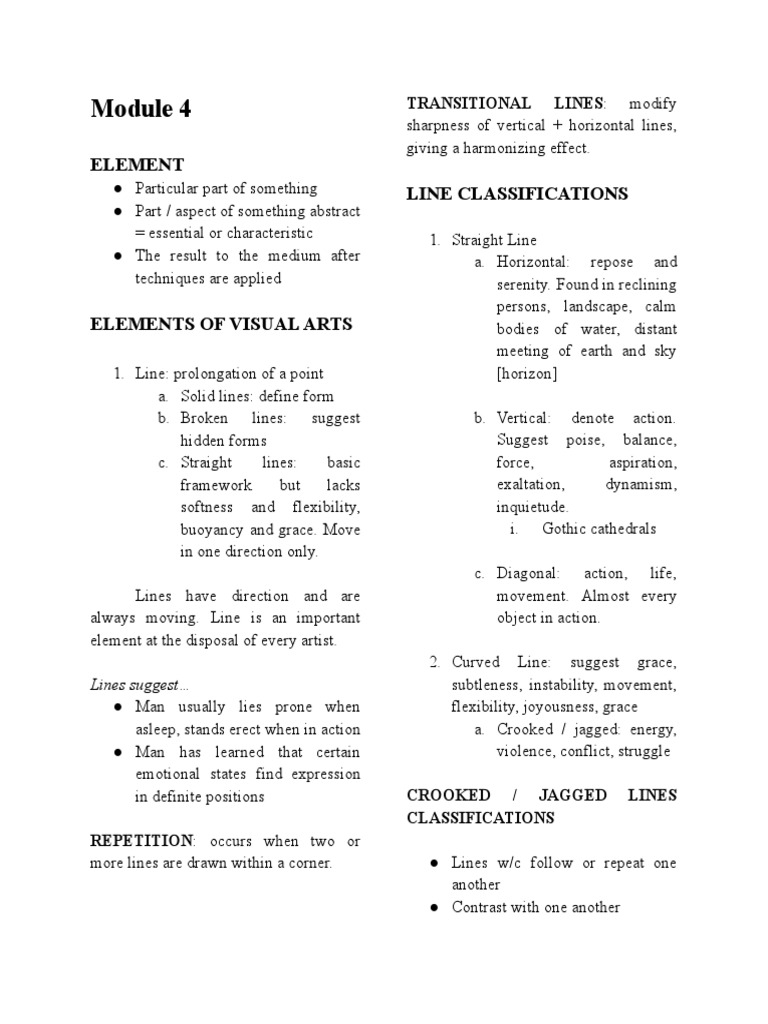 Elements of Art Appreciation Explained | PDF | Aesthetics