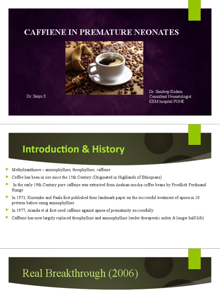 Caffeine | PDF | Caffeine | Preterm Birth