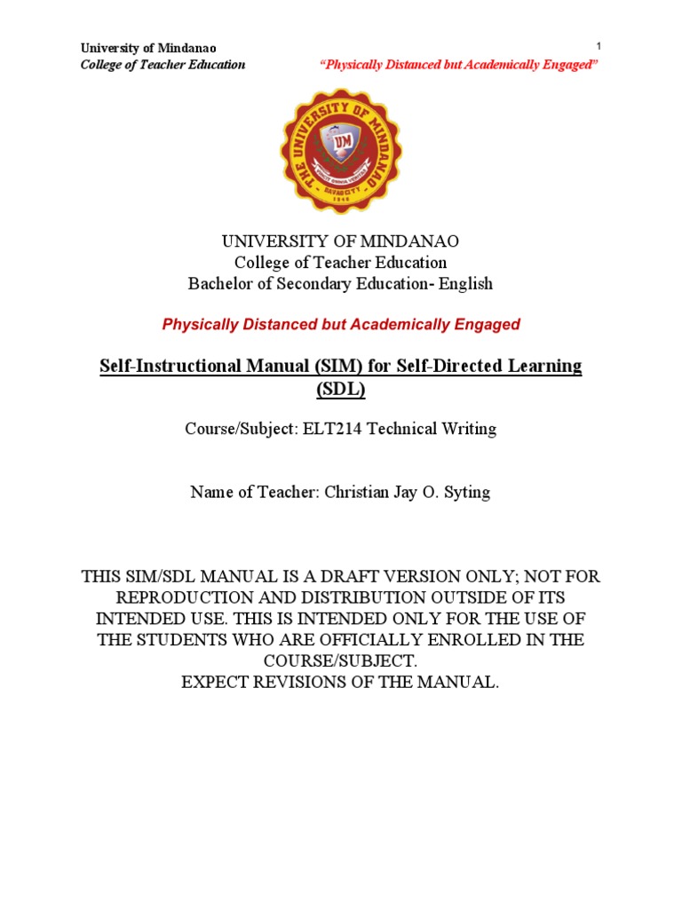 Cte-Bsed Eng-1st Term, 1st Sem - Elt 214 | PDF | Subject (Grammar) | Verb