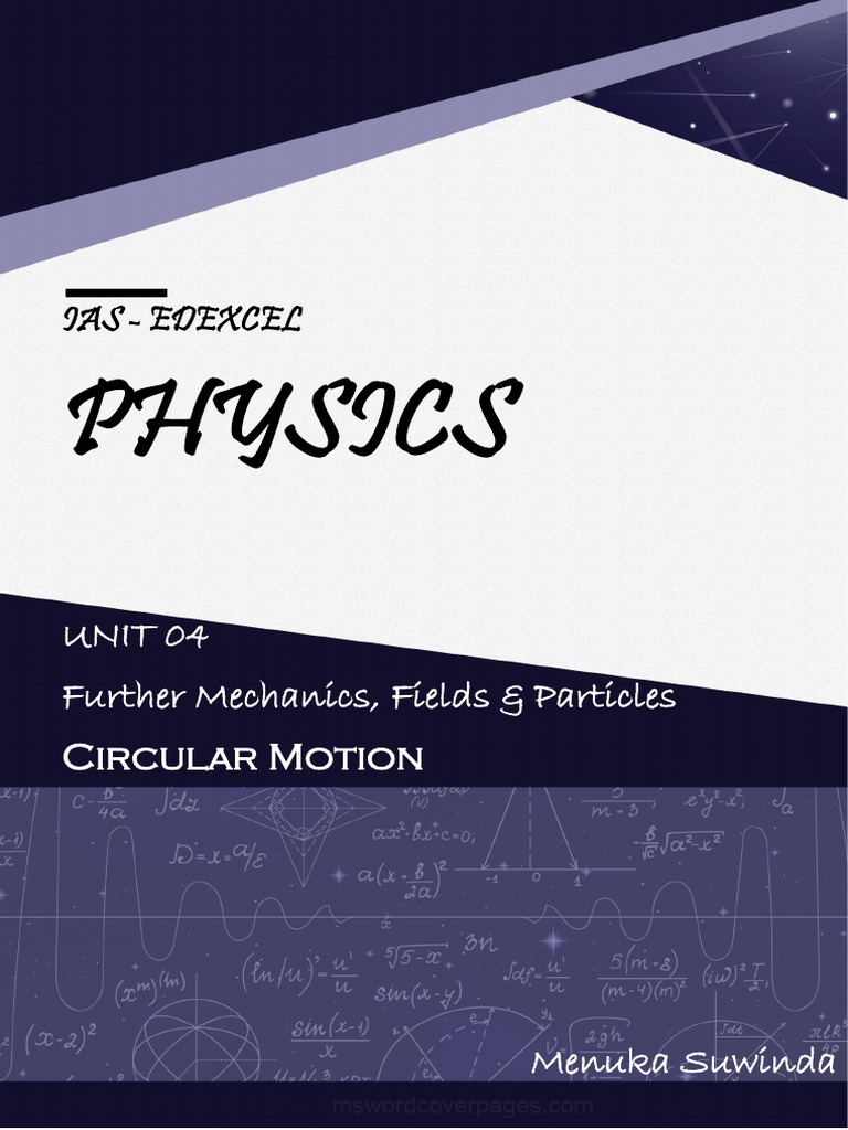 Circular Motion | PDF | Acceleration | Angle