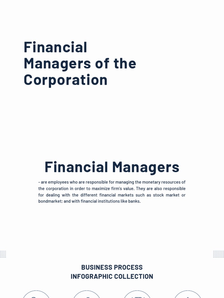 Financial Managers of The Corporation | PDF | Investing | Financial Capital