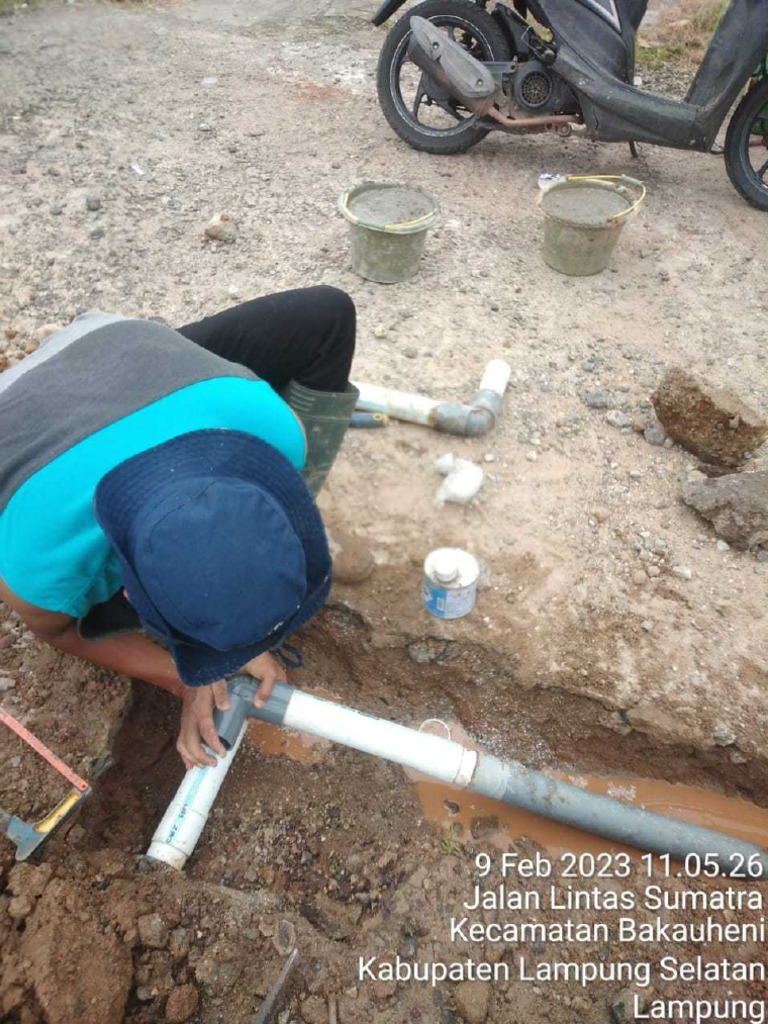 Contoh Gambar Perbaikan Pipa Air | PDF