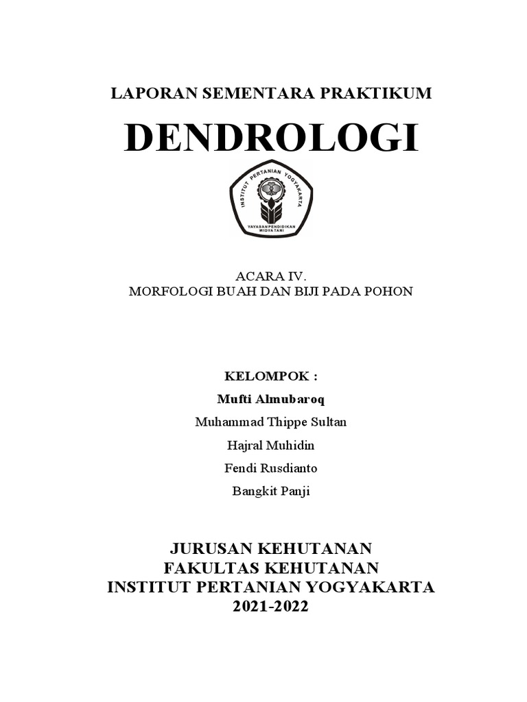 Morfologi Buah dan Biji Pohon | PDF