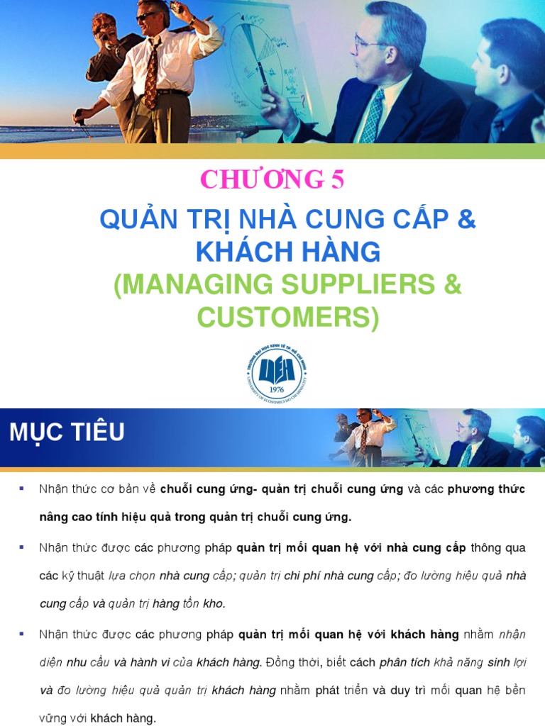 CHƯƠNG 5 - Quan Tri Nha Cung Cap-Khach Hang | PDF