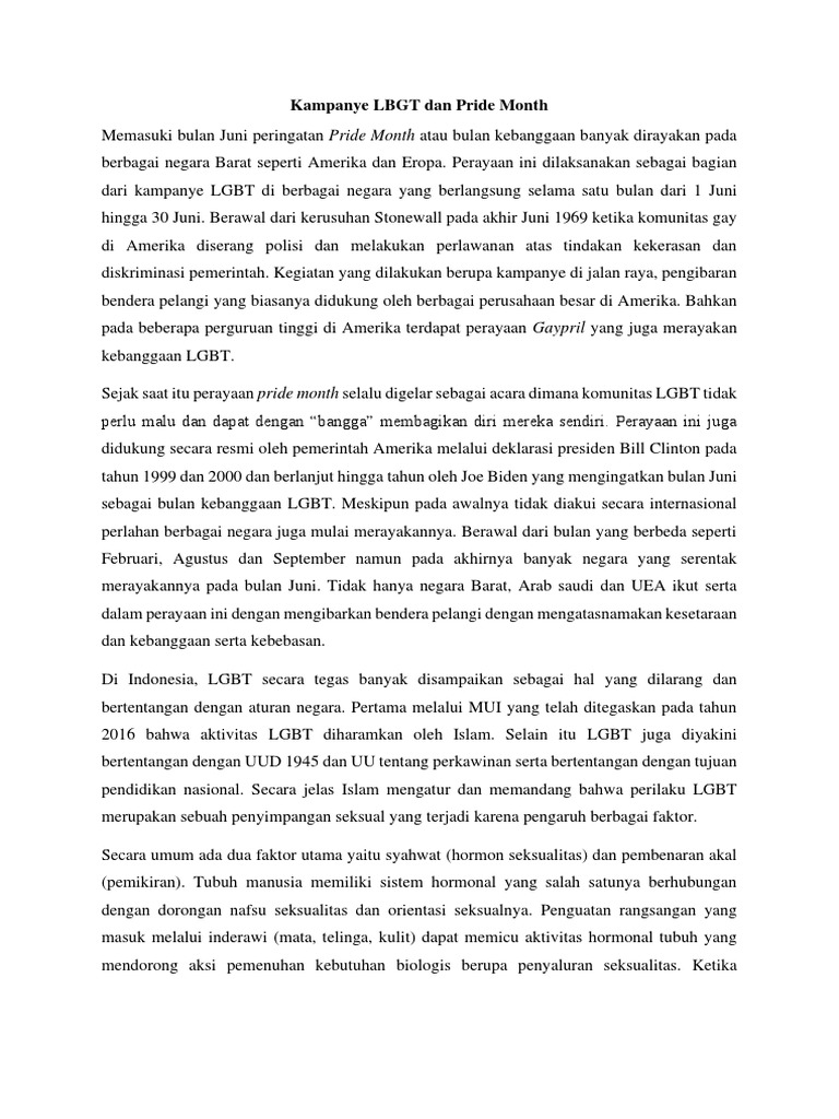 LBGT Dan Pride Month | PDF