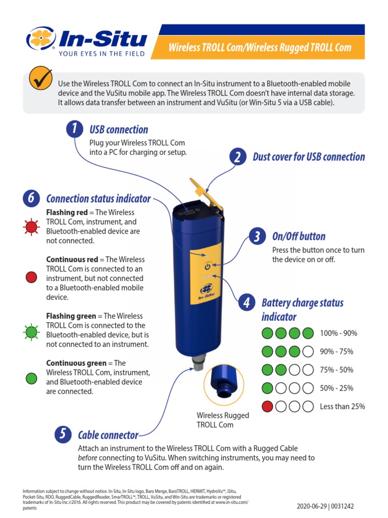 Wireless TROLL Com Instructions | PDF | Usb | Bluetooth