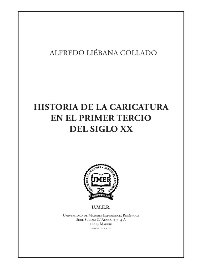 Historia de La Caricatura en El Primer Tercio Del Siglo XX | PDF ...