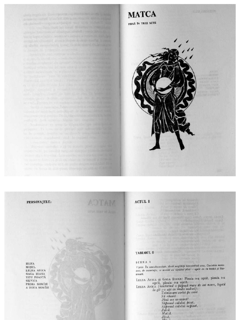 Matca - Marin Sorescu | PDF