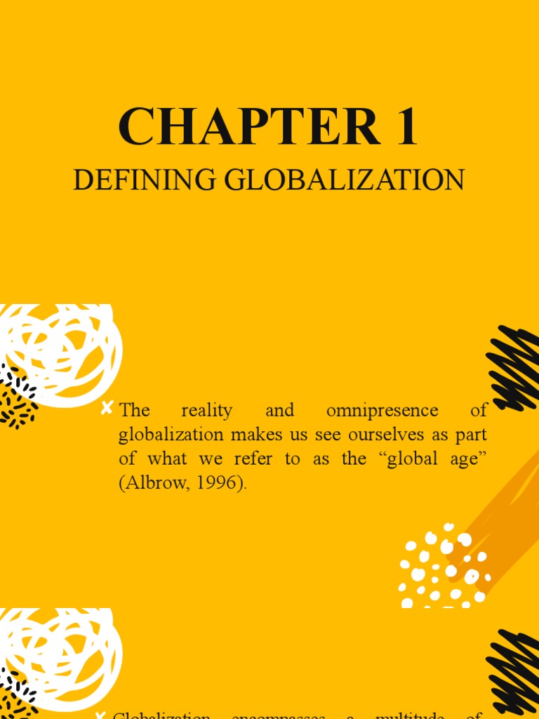 (Ge 4) Chapter 1 | PDF | Globalization | Space