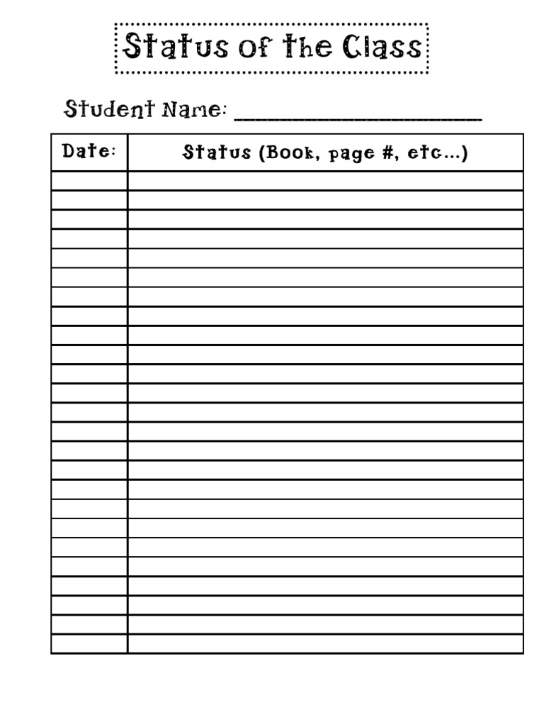 Status of The Class | PDF