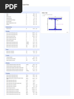 HEB 240 Beam Cross-Section Properties | PDF | Mechanics | Mechanical ...