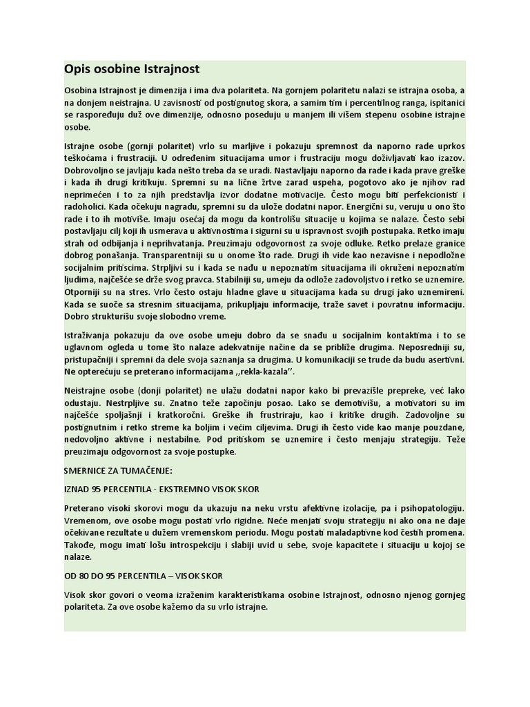 Opis KOMPETENCE | PDF