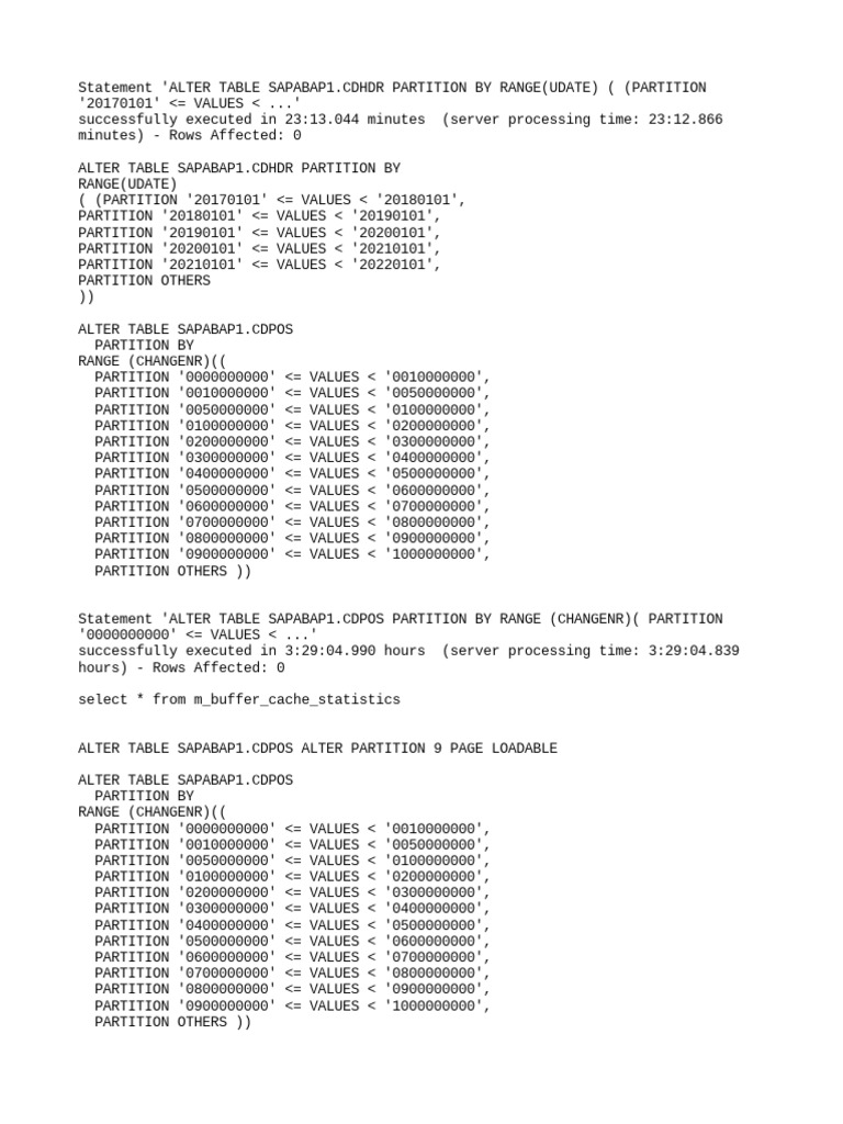 Partition | PDF | Databases | Data Management