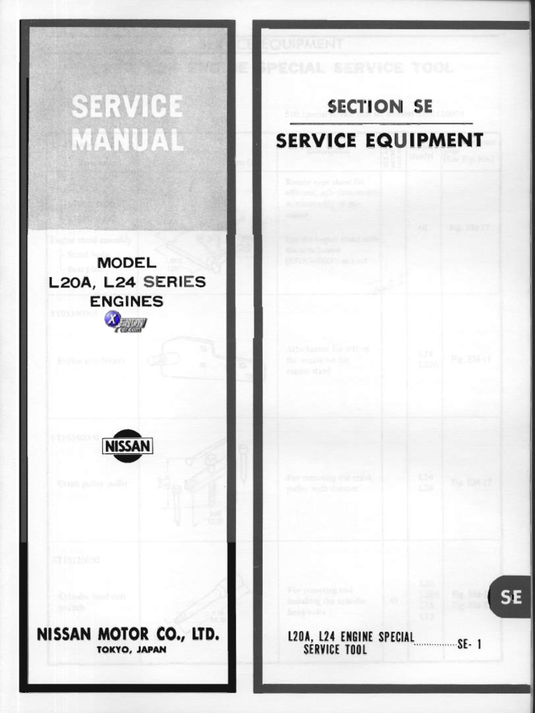 SE Service Equipment | PDF