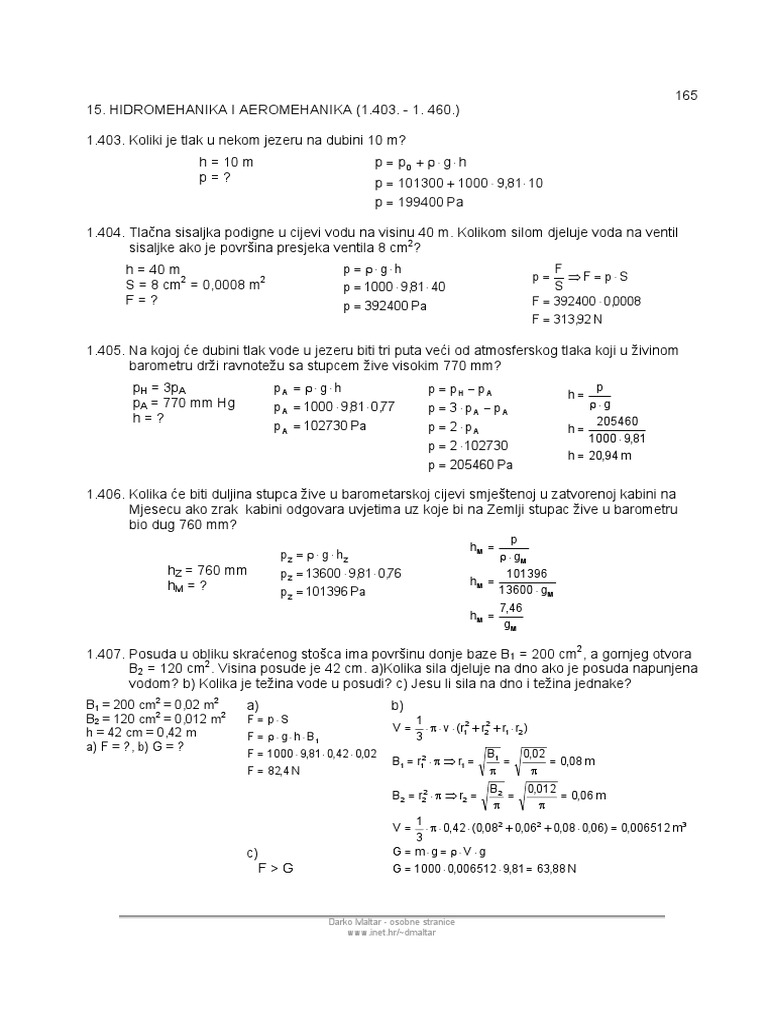 Dobra Zbirka Iz Fizike | PDF