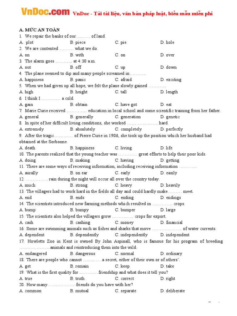 Mon Collocations BTTL | PDF