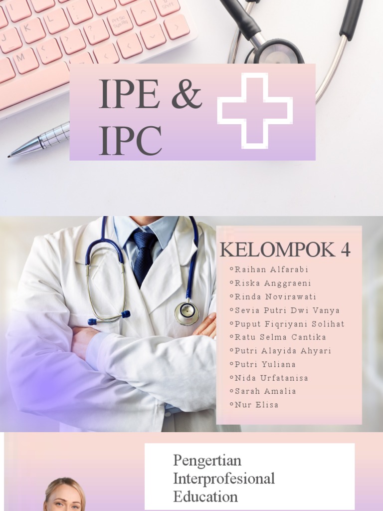 Komunikasi IPE, Nilai Dan Etika Ipc REVISI | PDF