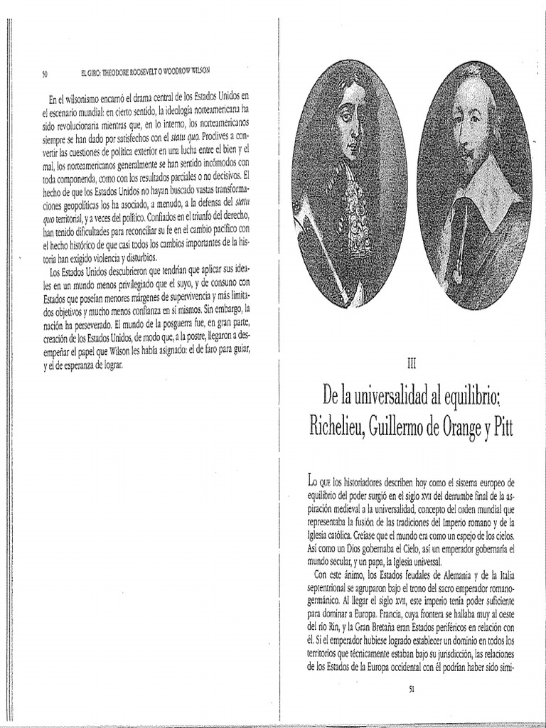 (2A) La Diplomacia-Razon de Estado - Kissinger | PDF