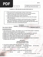 IIITH UGEE 2025 Question Paper | PDF | Acid | Ph