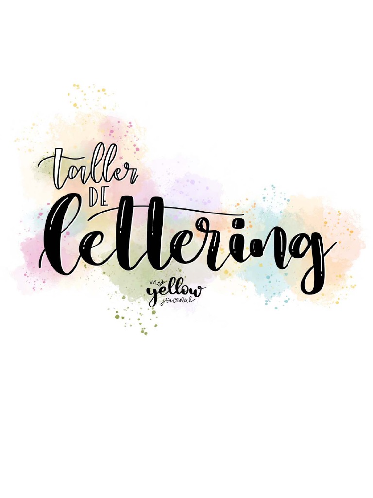 Taller de Lettering | PDF | Hogar, jardinería y bricolaje