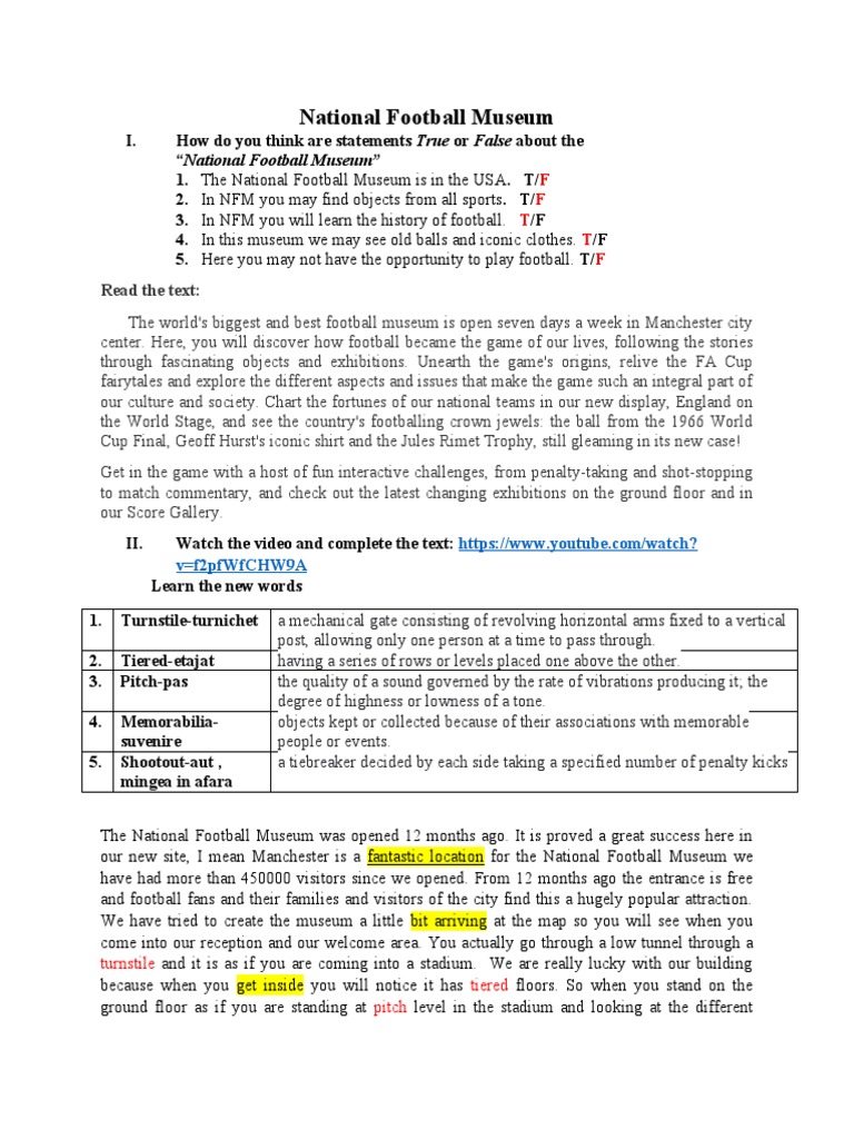 National Football Museum | PDF | Association Football | Museum