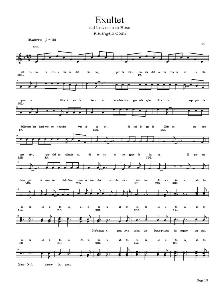 Exultet Comi | PDF