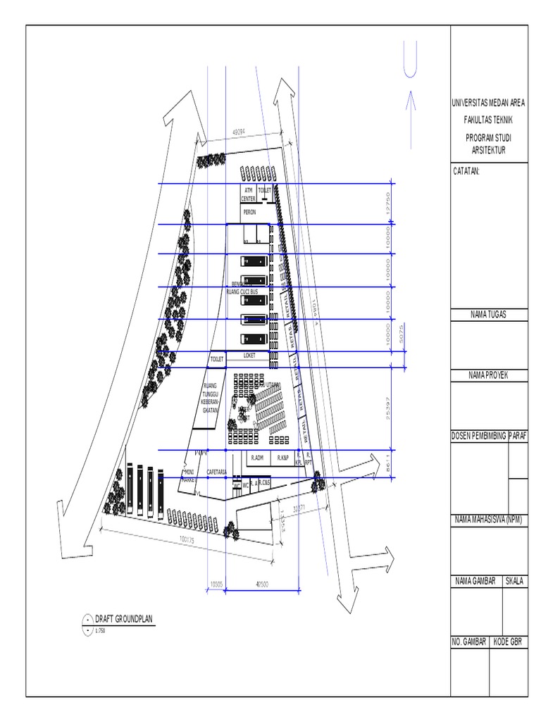 Draft Groundplan - Fiqi Satriawan | PDF
