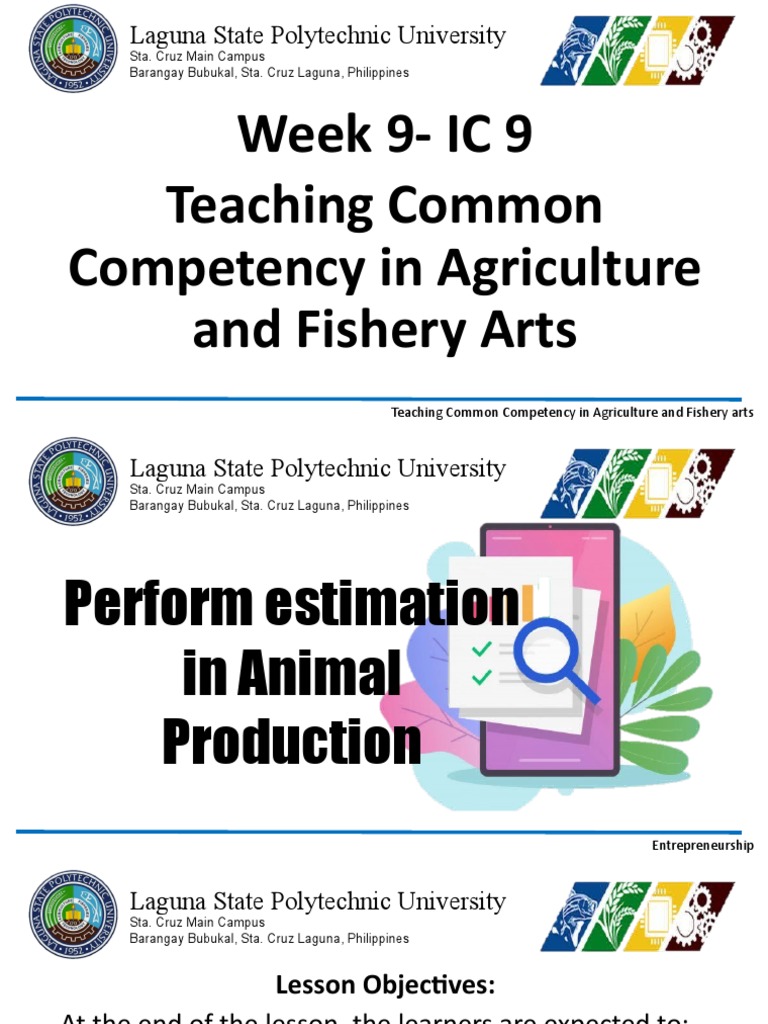 Perform Estimation in Animal Production | PDF | Pig | Agriculture