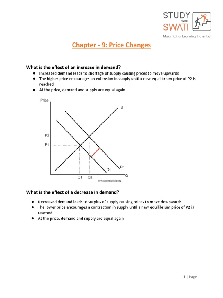 Chapter 10 Price Changes | PDF